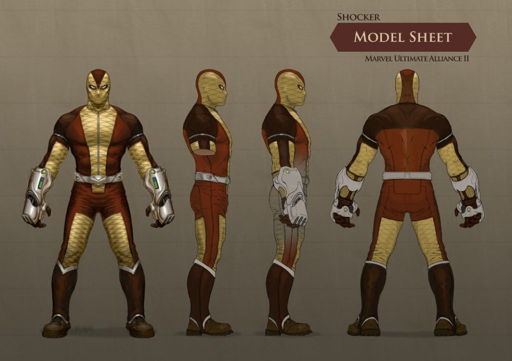 Shocker (Шокер) - Герои Марвел(Marvel) и DC Comics